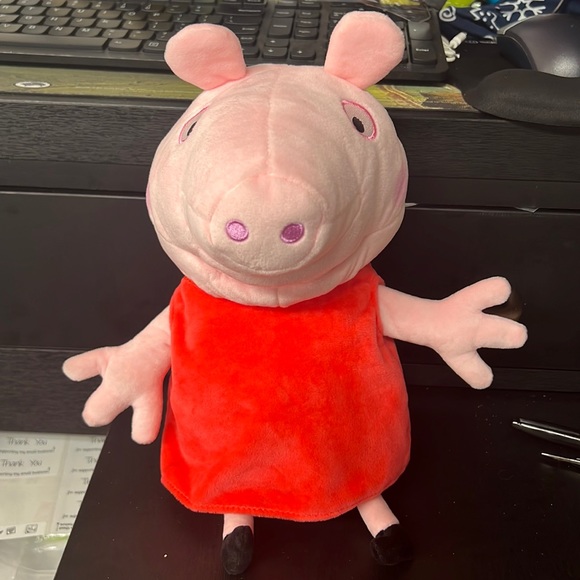 Hasbro | Toys | Nwot Play And Say Peppa Pig Puppet | Poshmark